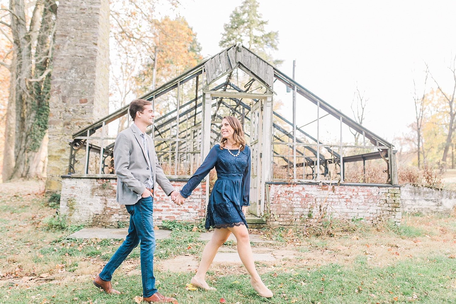 Megan + Matt // Philander Chase Knox Estate Engagement · Pennsylvania ...